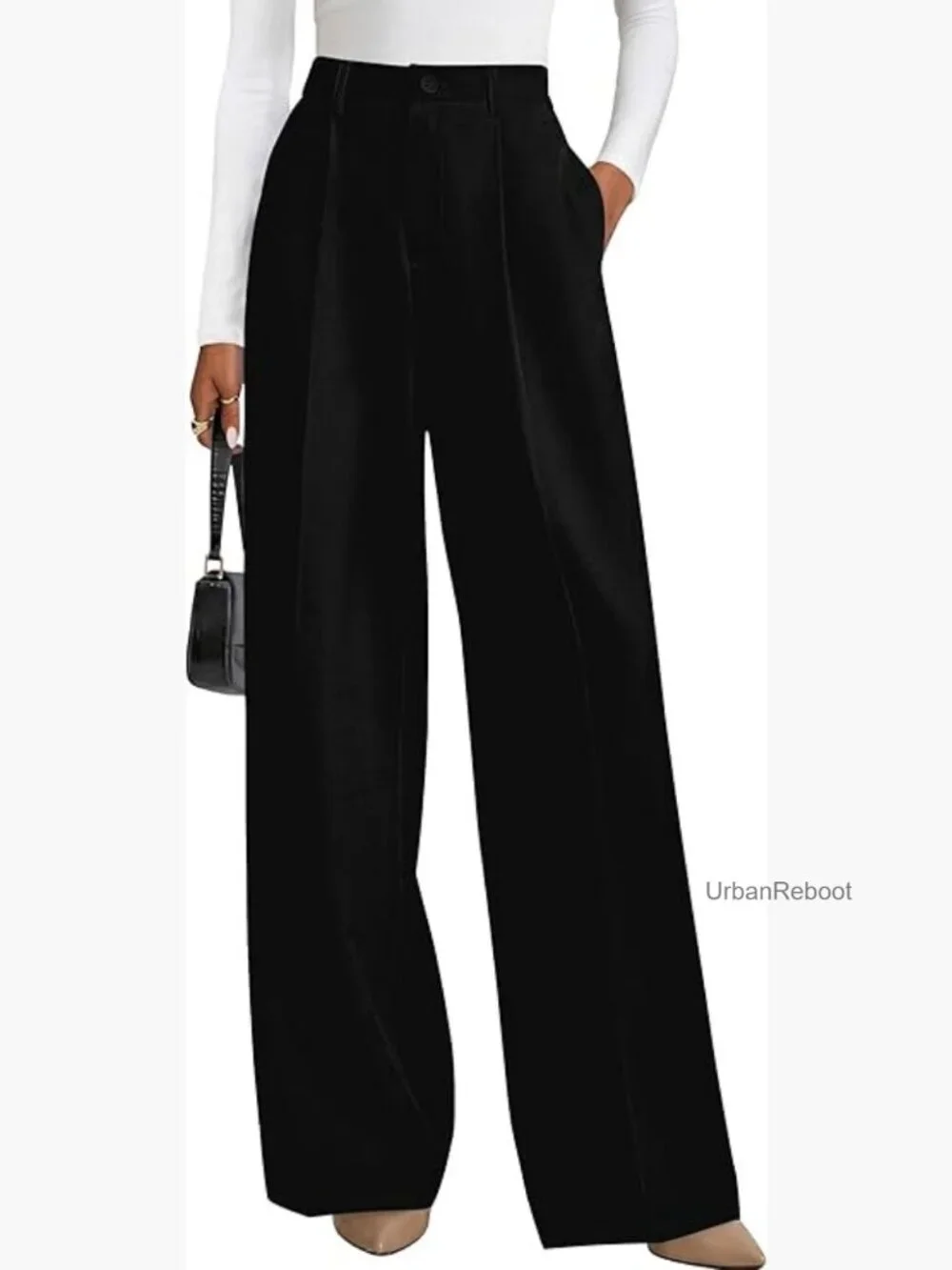 Pants & Jumpsuits | Wide Leg Pants High Waisted Business Casual Work ...